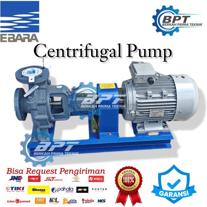 Jual Pompa Sentrifugal Centrifugal Pump Ebara 50X40 Fsha + Motor 7,5Hp 380V Original Dan ...