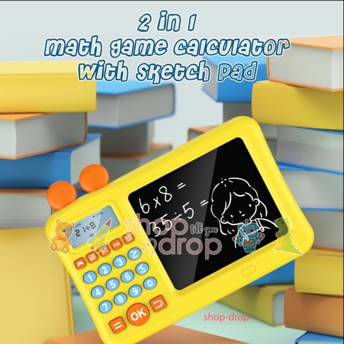 Jual Mainan Edukasi Anak - Math Game Calculator - Berhitung Sketch Pad ...