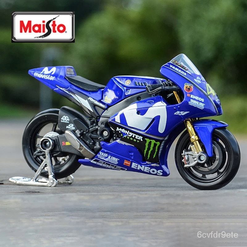 Jual Maisto 1:18 2023 Yamaha 46 25 YZR-M1 Kejuaraan Dunia 2023 Rossi ...