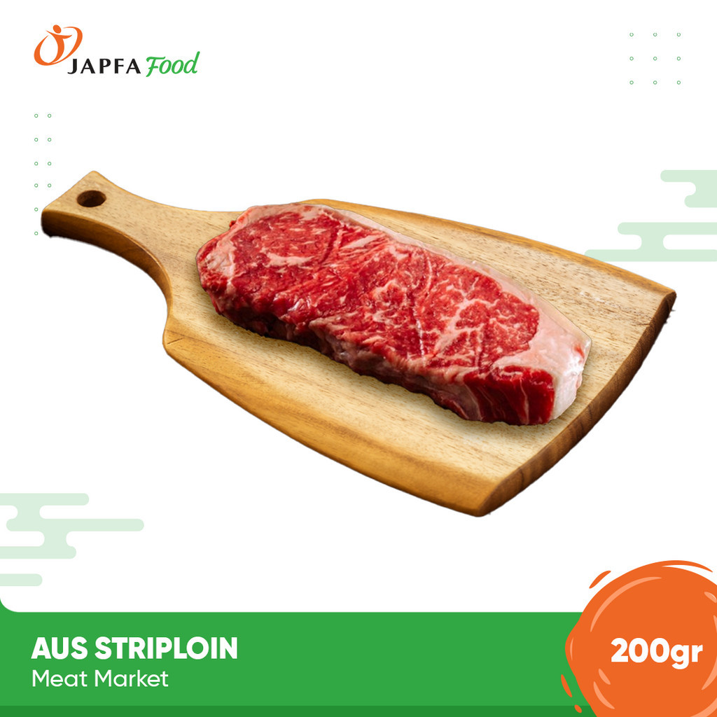 Jual Daging Sapi AUS Striploin/AUS Striploin Beef Steak Cut Halal MM ...