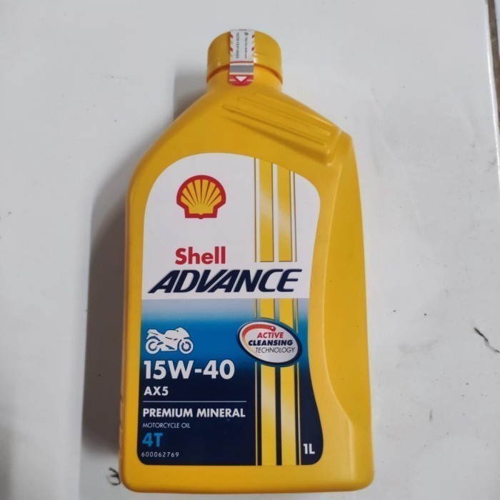 Jual JAGAT Oli Shell Advance AX5 15W40 1 Liter | Shopee Indonesia