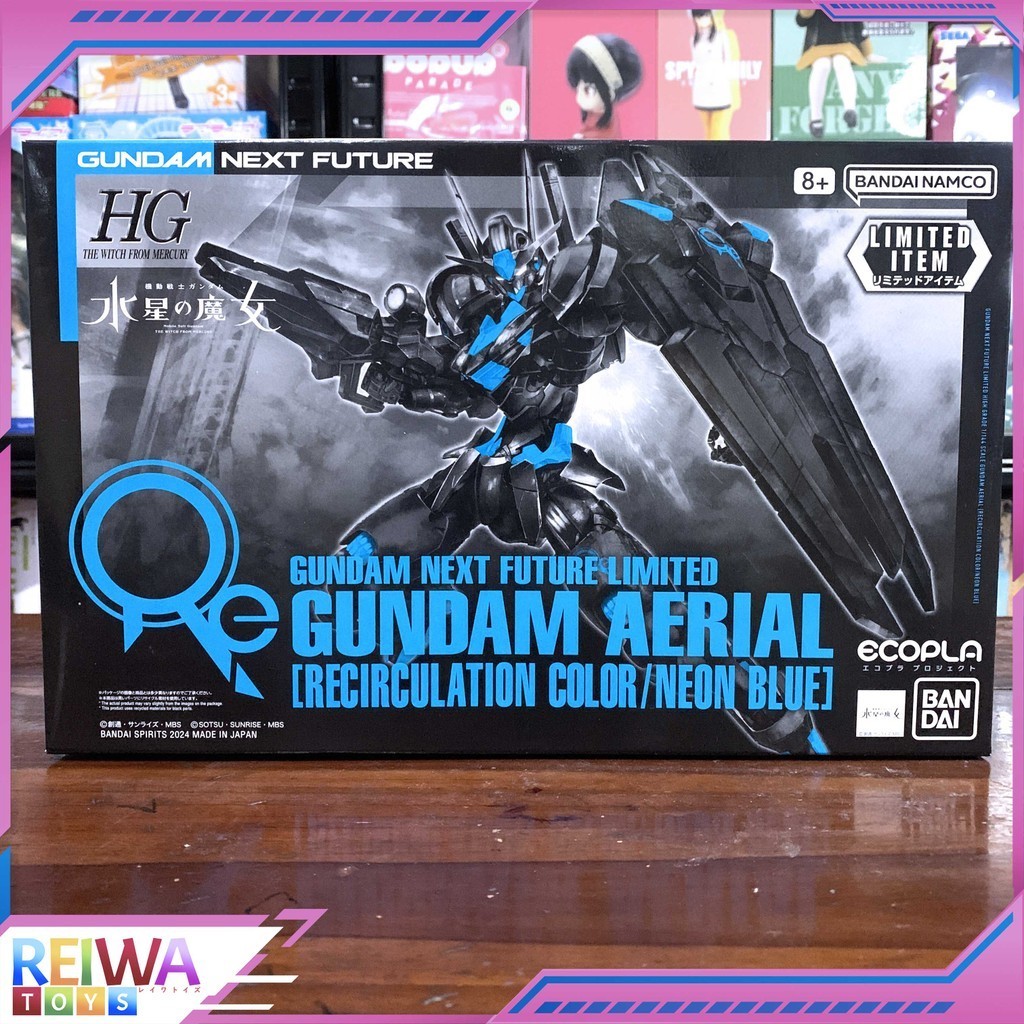 Jual Gundam Aerial Recirculation Color/ Neon Blue | Shopee Indonesia