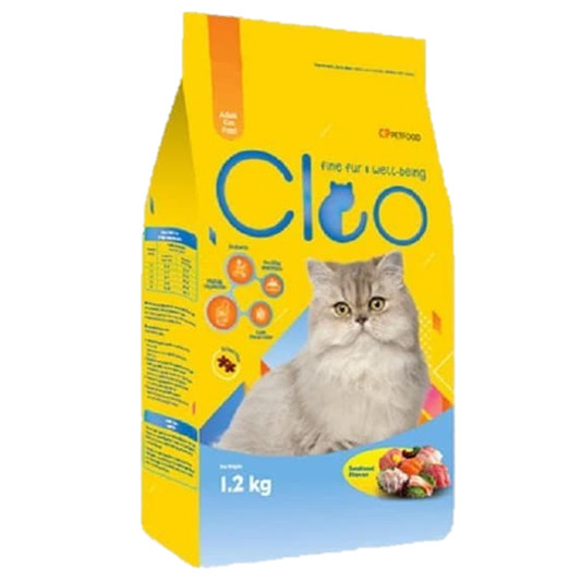 Jual Cleo Cat Food Seafood 1,2 Kilo, Freshpack | Shopee Indonesia