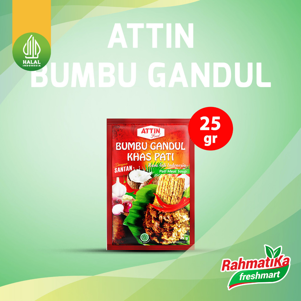 Jual ATTIN Food Bumbu Gandul Khas Pati 25 gr | Shopee Indonesia