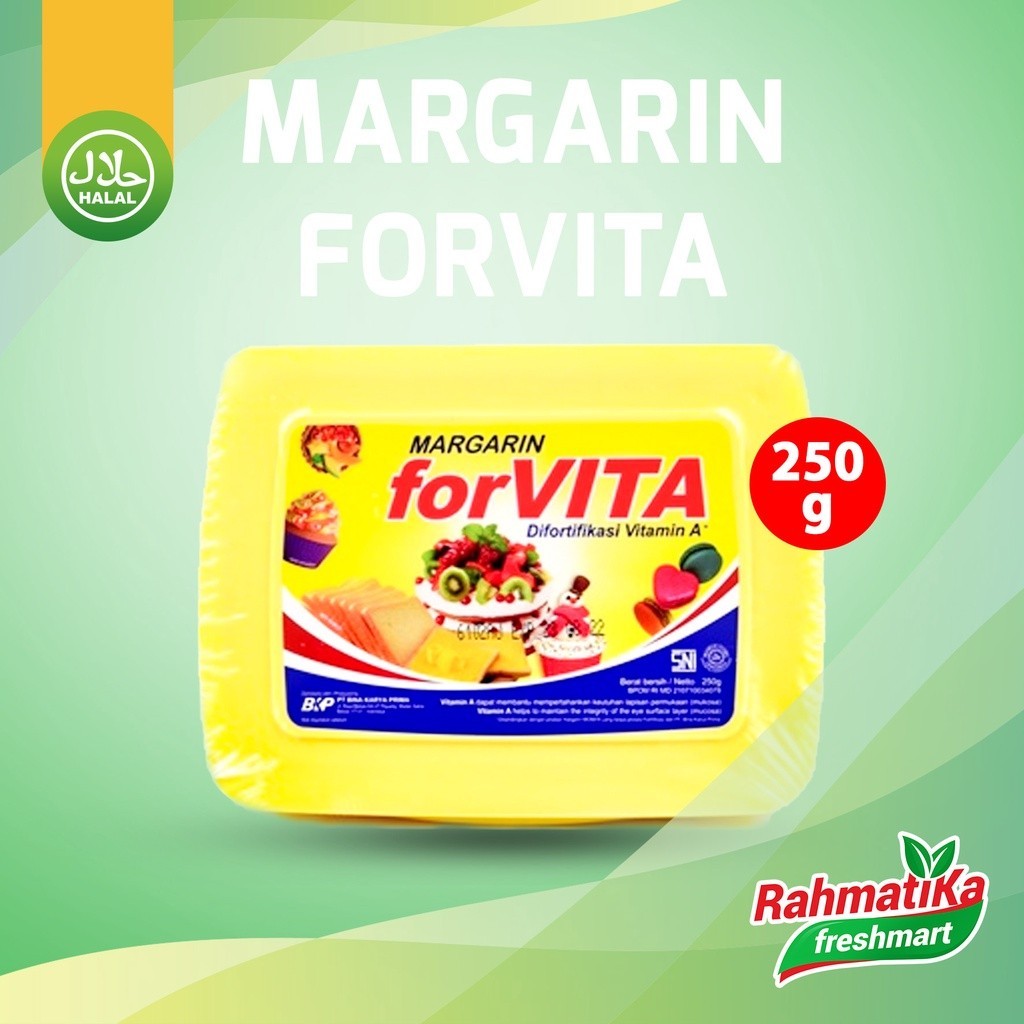 Jual Forvita Margarine 250 gr (Box) | Shopee Indonesia