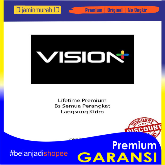 Jual [Cek Deskripsi] Lifetime Private Vision+ Premium With Sports ...
