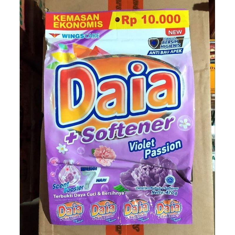 Jual DAIA DETERGEN BUBUK 425GR 1 DUS ISI 12 PRODUK TERBARU 2024 ...