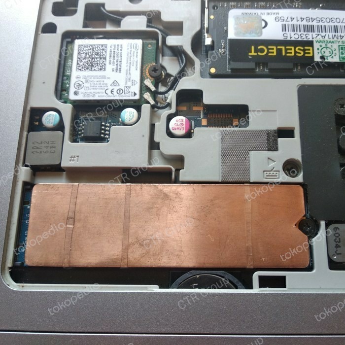 Jual Heatsink Tembaga Tebal 0.5mm 0,5mm Pendingin SSD M.2 SATA NVME ...