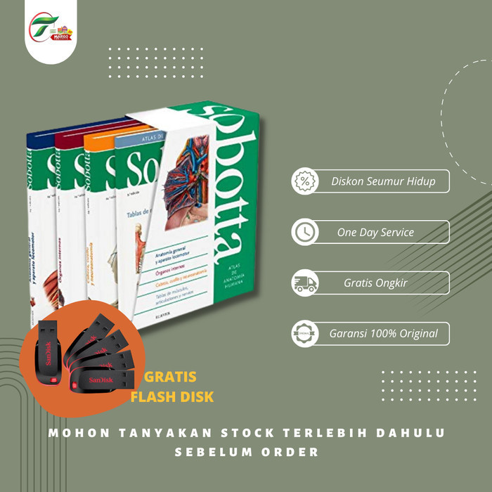 Jual HARGA DISC - PAKET SOBOTTA-ATLAS ANATOMI MANUSIA JILID 1,2,3 EDISI 24 [HC] | Shopee Indonesia