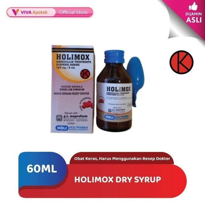 Jual Holimox Dry Syrup (60 ml) | Shopee Indonesia