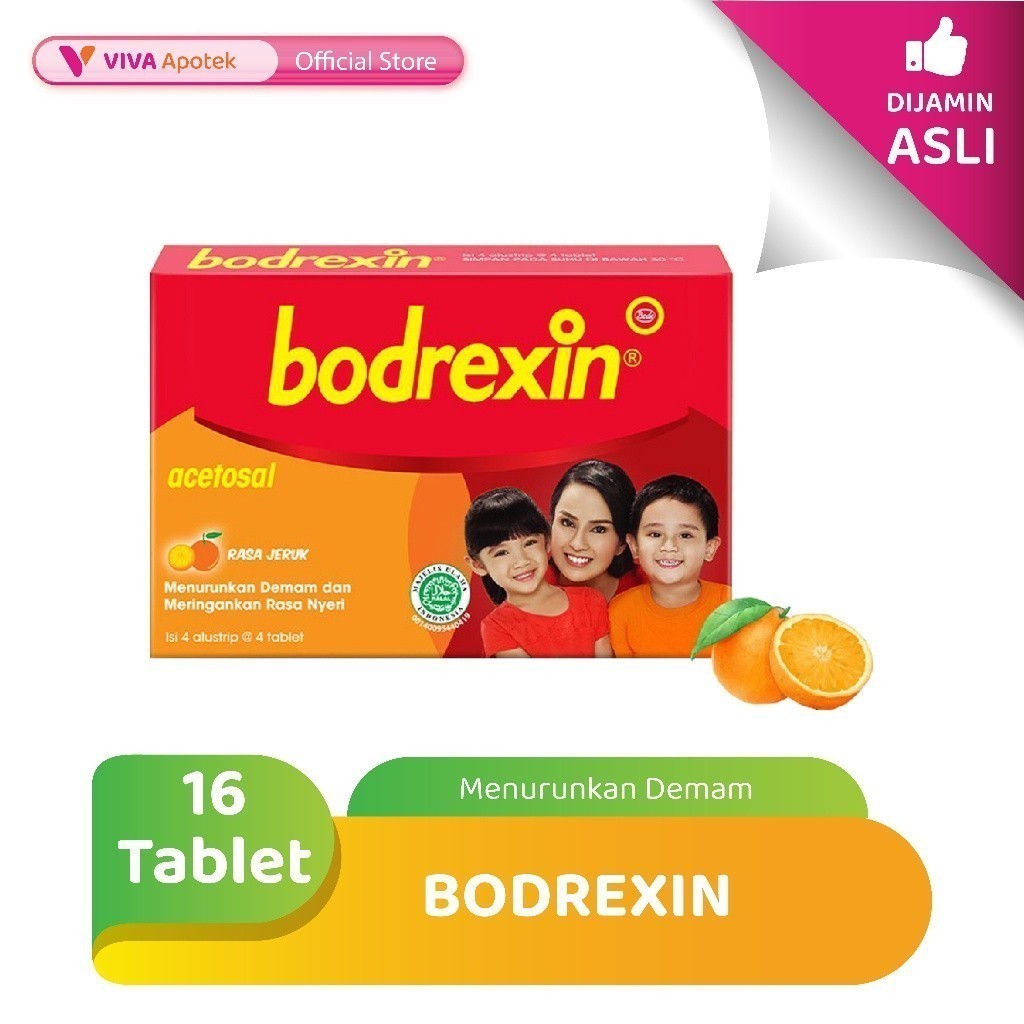 Jual Bodrexin untuk Menurunkan Demam (16 Tablet) | Shopee Indonesia