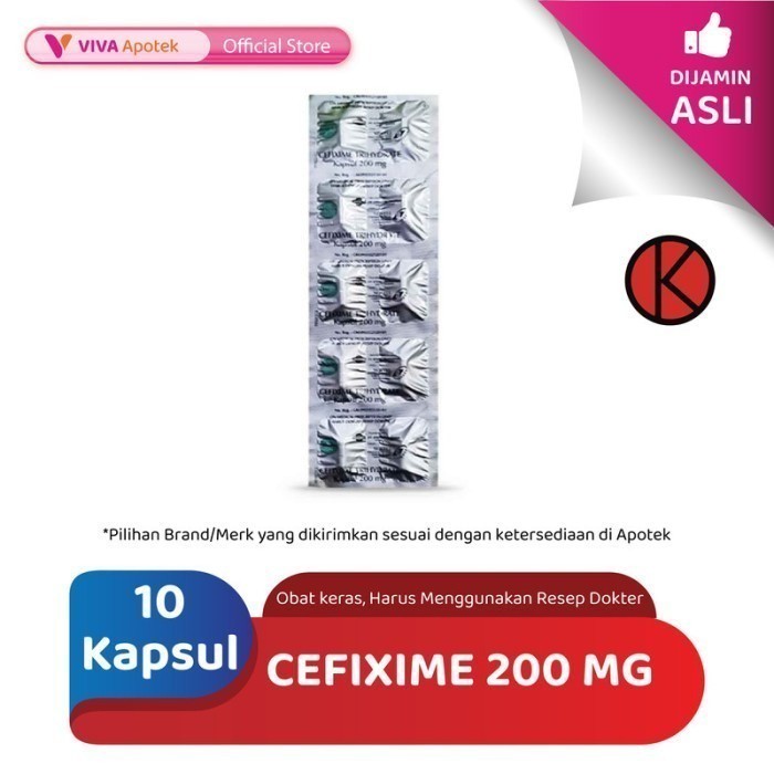 Jual Cefixime 200 mg (10 Kapsul) | Shopee Indonesia Jual Cefixime 200 mg (10 Kapsul) | Shopee Indonesia