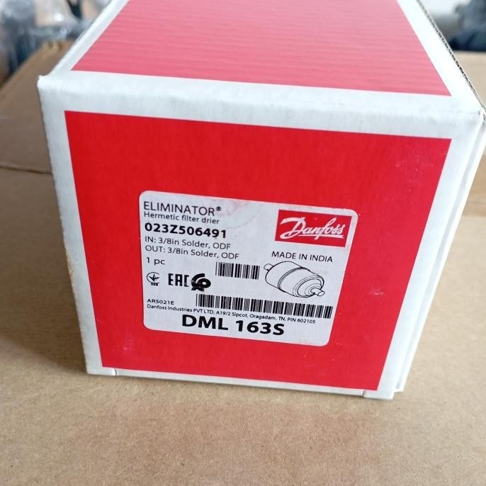 Jual Harga Promo Danfoss Dml 163 S Eliminator Filter Drier | Shopee ...