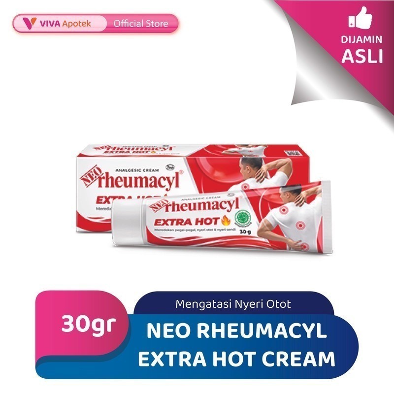 Jual Neo Rheumacyl Extra Hot Cream Mengatasi Nyeri Otot (30 Gram ...