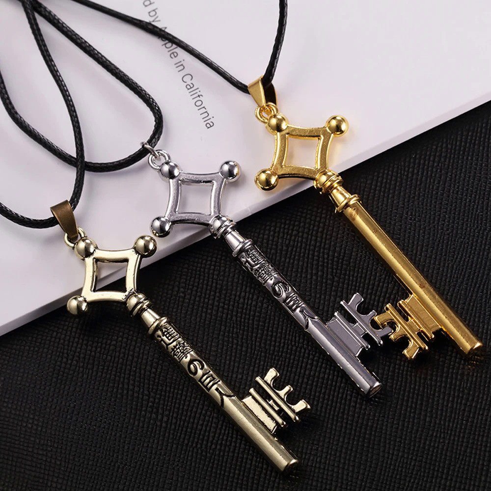 Jual SUMENG 2024 Attack On Titan Kalung Eren Key Shingeki No Kyojin ...