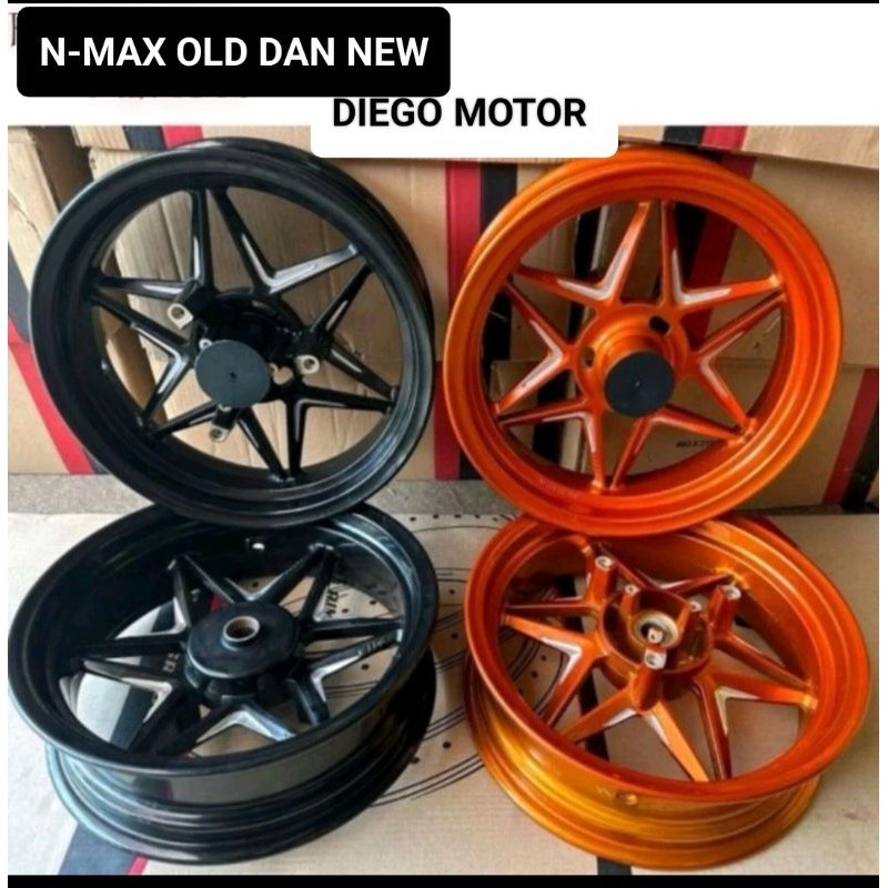 Jual Velg Racing Yamaha N-MAX 155 Ring 13 Depan Belakang BINTANG ORBIT ...