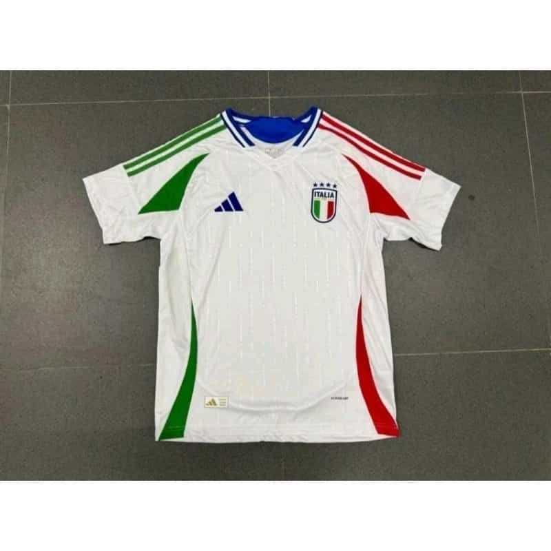Jual Jersey Bola Pria ITALY ITALIA Away White Putih EURO 2024 Grade Ori ...