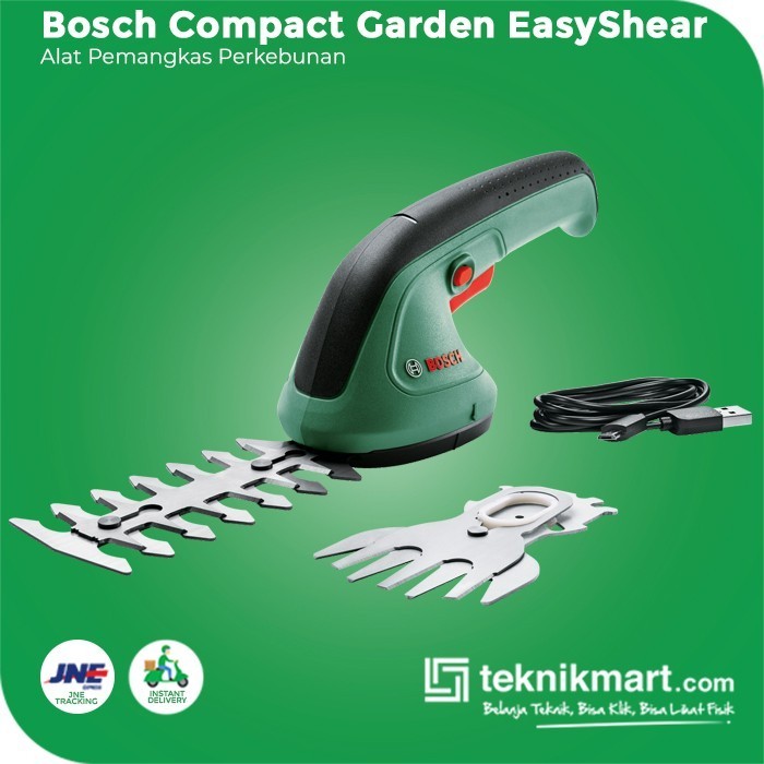 Jual Bosch Cordless Compact Garden Kit 3.6 Volt Easy Shear | Shopee ...