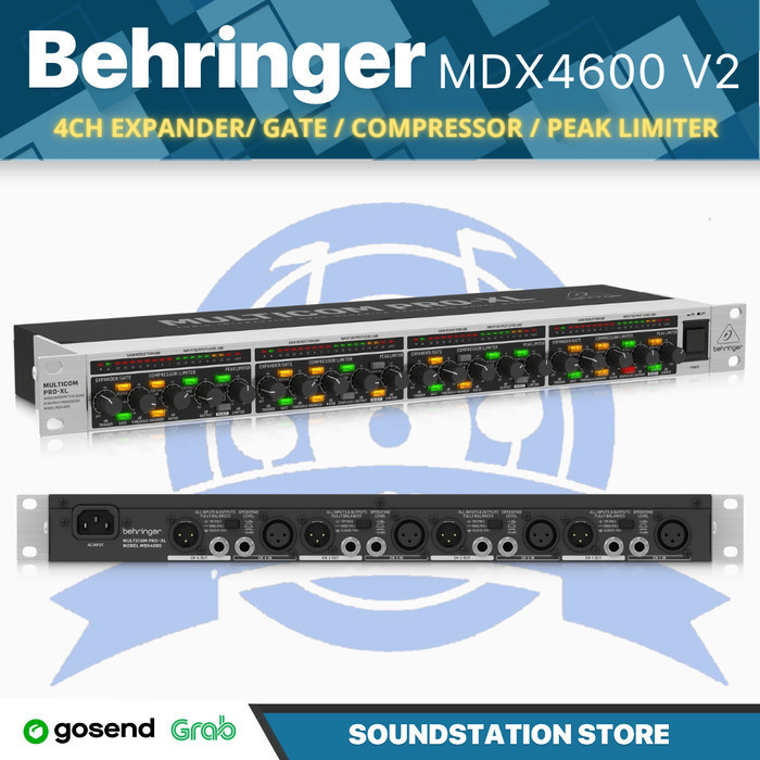 Jual Behringer Mdx4600 Pro Expander/ Gate / Compressor / Peak Limiter ...