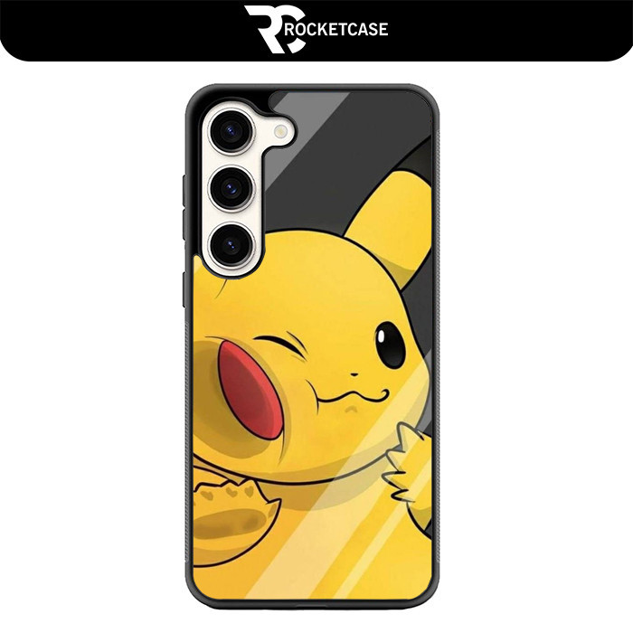 Jual Case Casing Samsung Galaxy S25 S24 S23 S22 S21 S20 Ultra Plus FE Pokemon Pikachu RC0300 ...