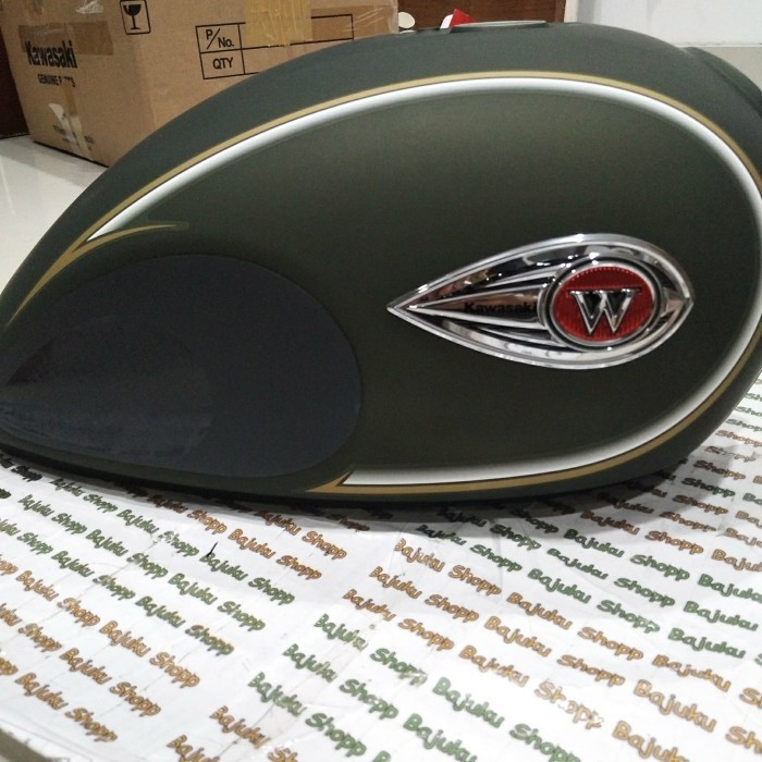 Jual Tangki W175 Original Ijo Doff & Hitam Metalik | Shopee Indonesia