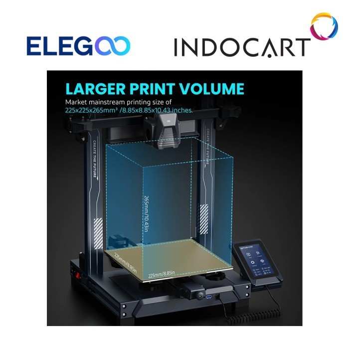 Jual 3D Printer Unit Elegoo Neptune 4 Pro Klipper Dual Drive High Speed ...