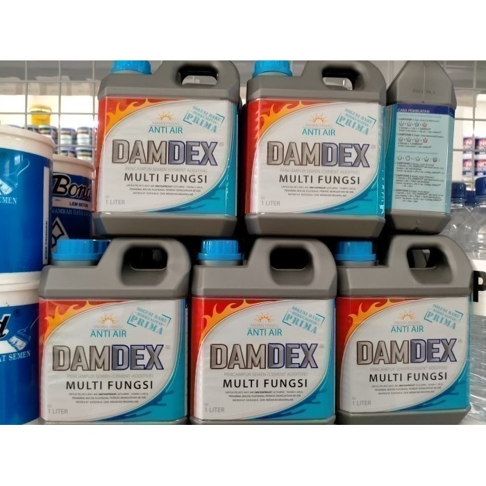 Jual DAMDEX DAMDEK PENGERAS COR BETON ANTI BOCOR PELAPIS BAK KOLAM AN ...