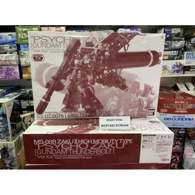 Jual MG Psycho Zaku Ver Ka Gundam Thunderbolt Clear Ver / | Shopee Indonesia