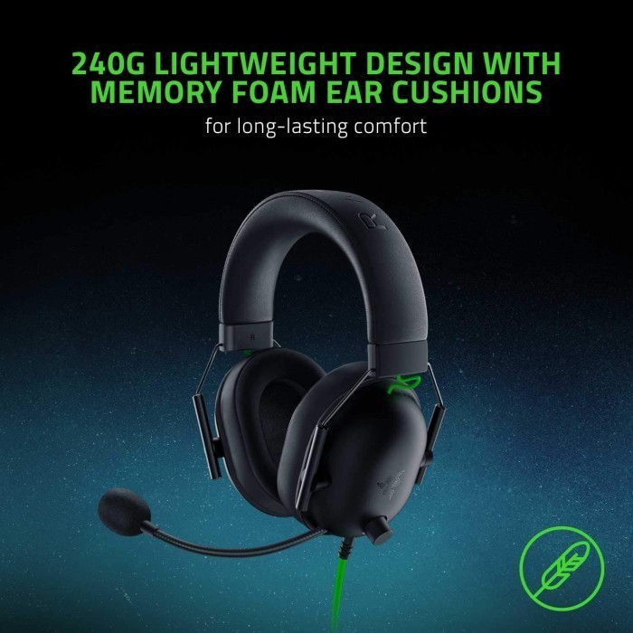 Jual Razer Blackshark V2 X Wired Gaming Headset Multi Platform Black ...