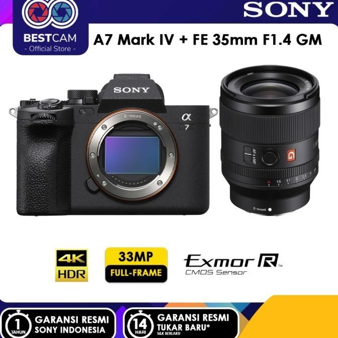 Jual Sony Alpha A7 Iv A74 Mirrorless Camera | Shopee Indonesia