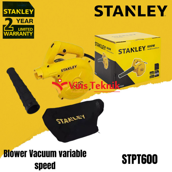Jual Stanley Stpt 600 Mesin Blower Vacuum Stpt600 Variable Speed Blower ...