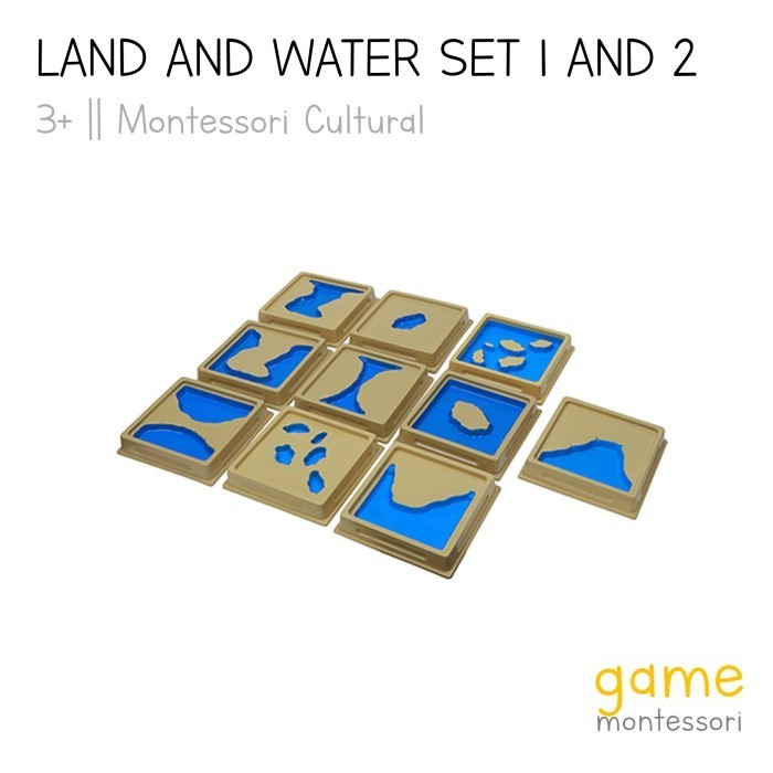 Jual Montessori Land And Water Form | Shopee Indonesia