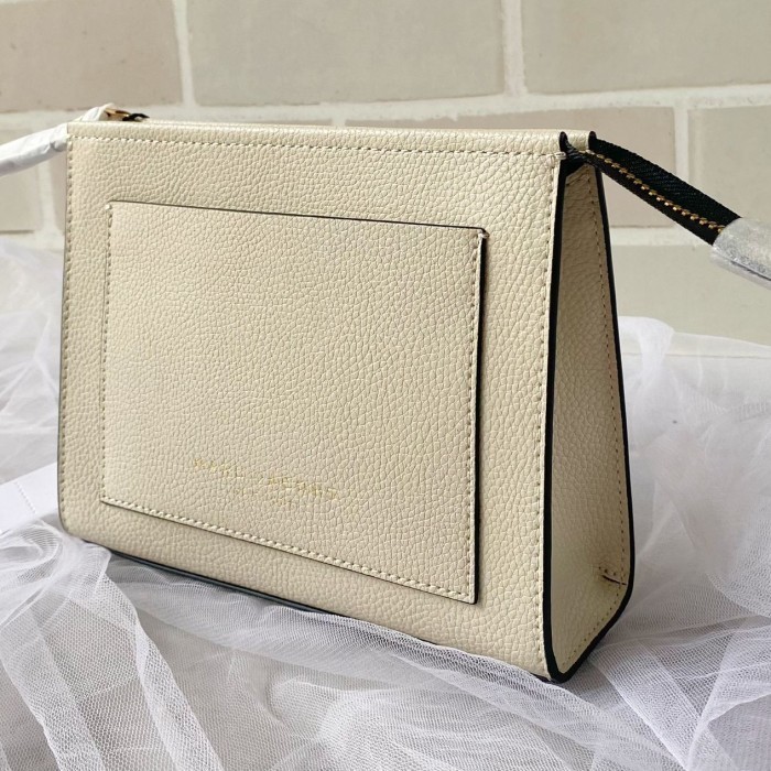Jual NEW!!! Marc jacobs the grind pouch. Warna marsmallow. Uk 19x5,5x15 ...