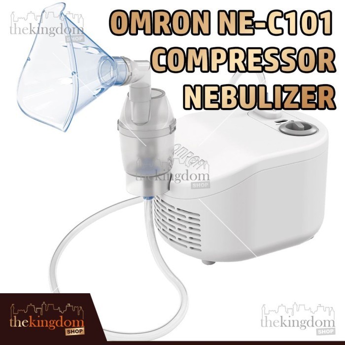 Jual Omron Ne-C101 Nebulizer Inhaler Alat Bantu Terapi Pernapasan ...