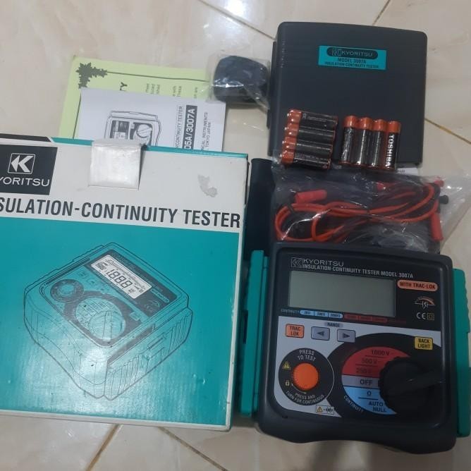 Jual Merger Kyoritsu Insulation - Continuity Tester Model 3007A ...
