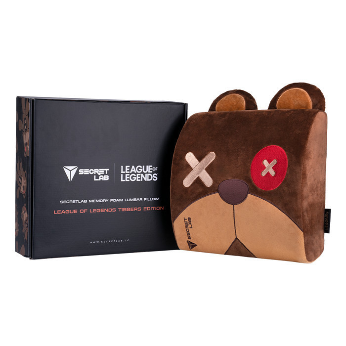 Jual Secretlab Memory Foam Lumbar Pillow-League Of Legends Tibbers ...