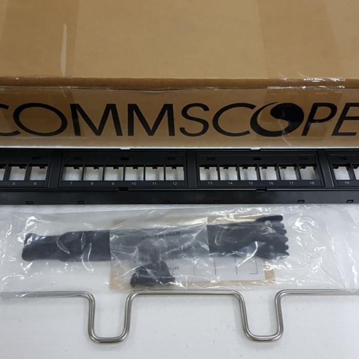Jual Amp Commscope Discrete Panel / Patch Panel 24 Port Unloaded ...