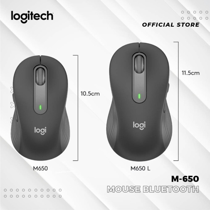 Jual Logitech Signature M650 / M 650 Wireless Mouse | Shopee Indonesia