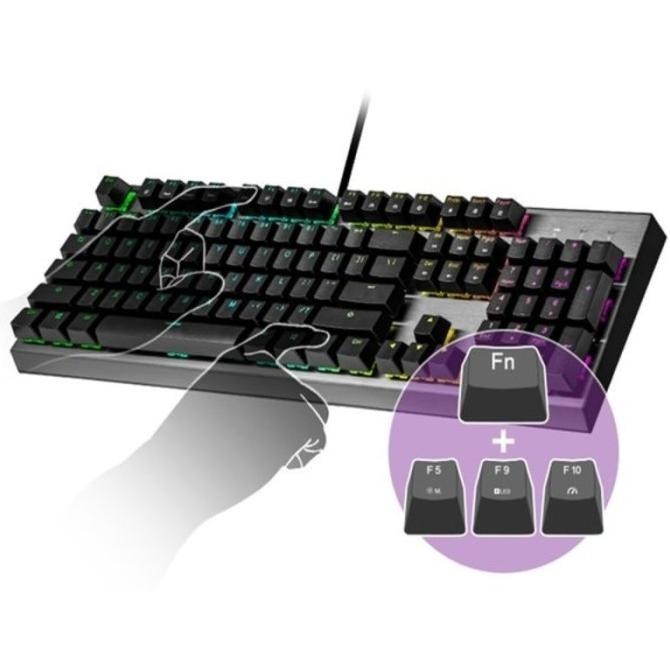 Jual Cooler Master Keyboard Ck350 - Rgb Mechanical Gaming Keyboard ...