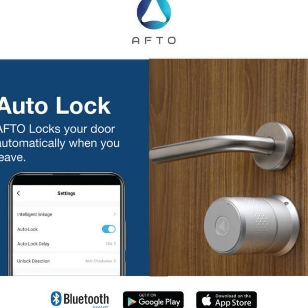 Jual Afto Smart Ez Lock Cylinder Smart Lock Akses Digital App ...