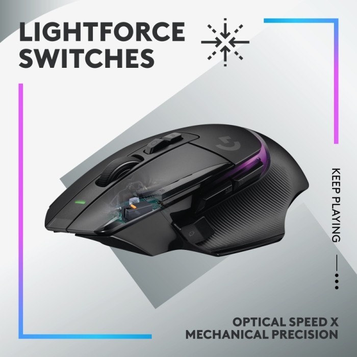 Jual Logitech G502 X Plus Wireless Rgb Gaming Mouse Hero 25K Sensor | Shopee Indonesia