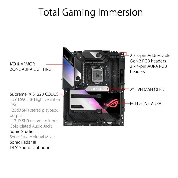 Jual Asus Rog Maximus Xii Formula Intel Z490 Lga 1200 Gaming ...