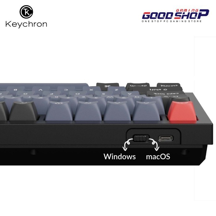 Jual Keychron Q2 Qmk 65% Knob Version Barebone Custom Mechanical ...