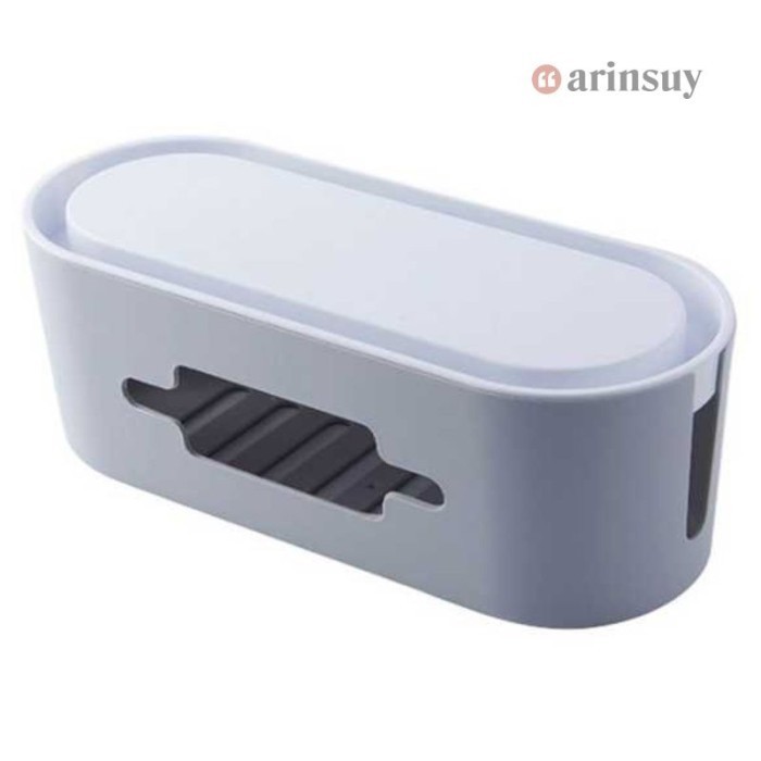 Jual KOTAK ORGANIZER KABEL CHARGER WIRE CABLE MANAGEMENT BOX | Shopee ...