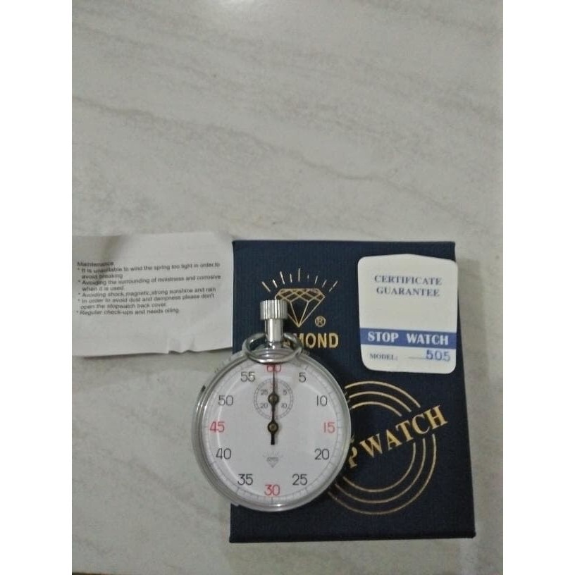 Jual Stopwatch Diamond Analog Seri 505 Ori Grosir | Shopee Indonesia