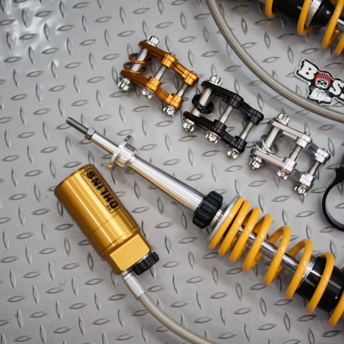 Jual Shock Tabung Pisah Ohlins Front & Rear Vespa Sprint Primavera S Lx ...