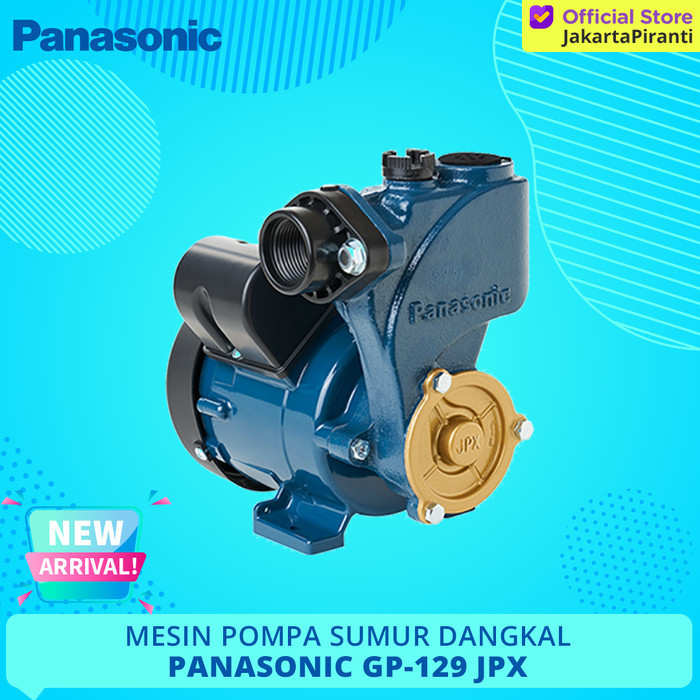 Jual Mesin Pompa Air Sumur Dangkal Manual Panasonic Gp-129Jpx Gp-129 ...