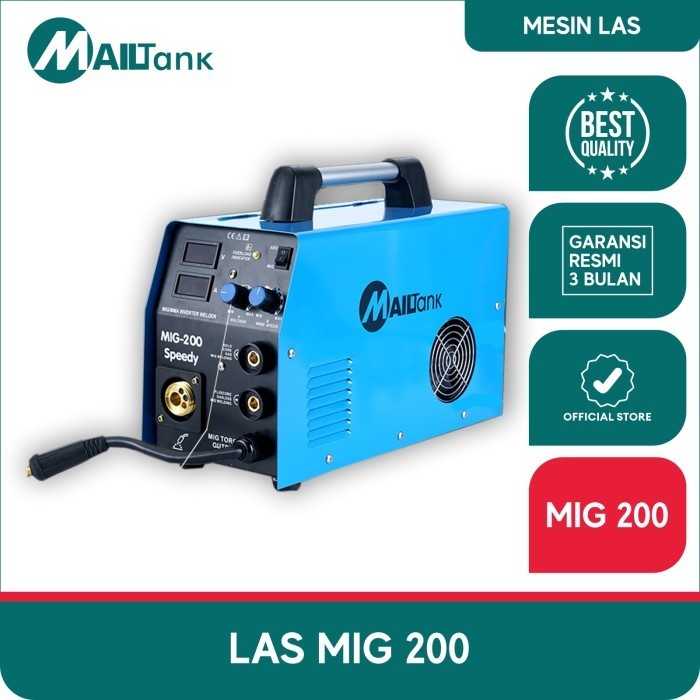 Jual Mailtank Mig20 Mesin Las Mig Mag 3 In 1 Tanpa Gas | Shopee Indonesia