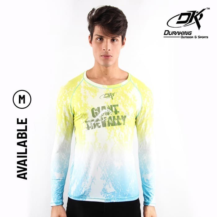 Jual DURAKING JERSEY NF002 YELLOW GIANT TREVALLY | Shopee Indonesia