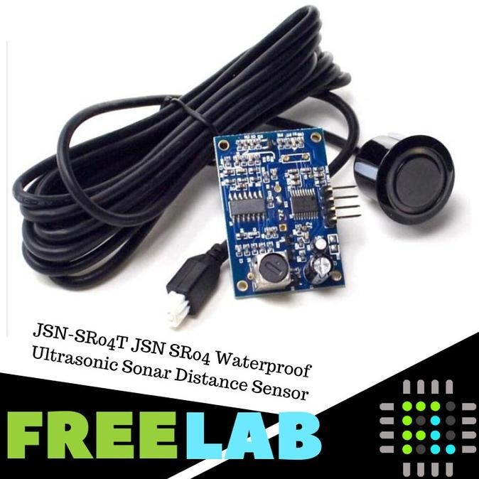 Jual JSN-SR04T JSN SR04 Waterproof Ultrasonic Sonar Distance Sensor ...